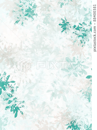 Green natural botanical texture background - Stock Illustration ...
