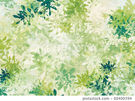 Green natural botanical texture background - Stock Illustration ...