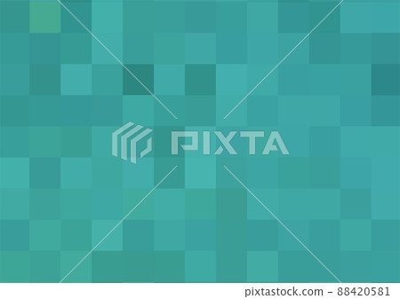 Art background of blue and green squares... - Stock Illustration ...