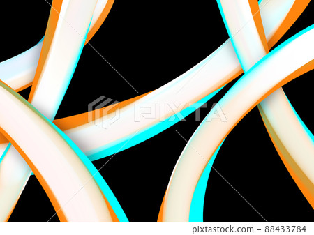 Modern graphic design mixed colors intersecting... - Stock Illustration ...