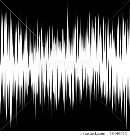 Effect line of white impact image - Stock Illustration [88446013] - PIXTA