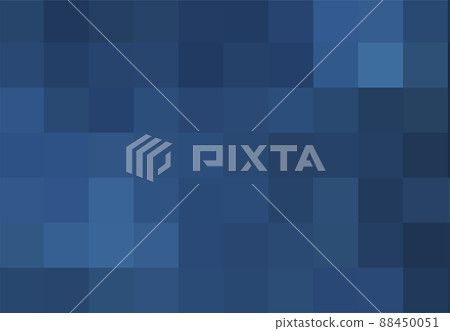 Background from dark blue squares. Blue...-插圖素材 [88450051] - PIXTA圖庫