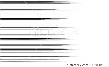 Monochrome effect line - Stock Illustration [88460455] - PIXTA