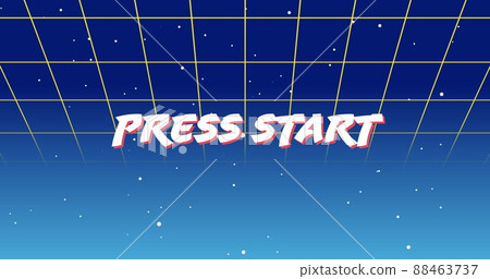 Press Start sign - Stock Illustration [88463737] - PIXTA