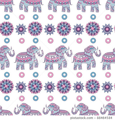 Indian Elephant Background Patterns