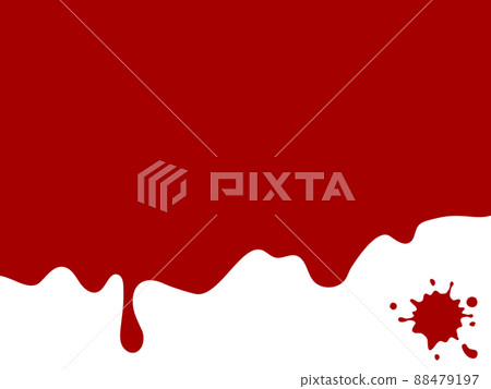 Horror title-backed dripping blood header - Stock Illustration ...
