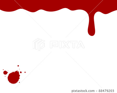 Dripping blood glue header - Stock Illustration [88479203] - PIXTA