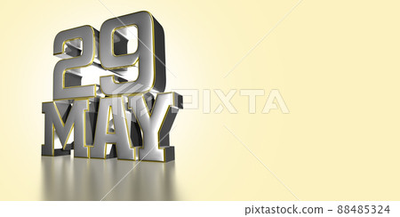 MAY 29 th. - Stock Illustration [88485324] - PIXTA