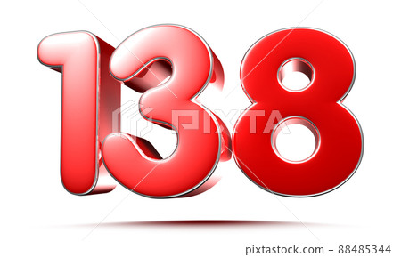 number 138. - Stock Illustration [88485344] - PIXTA