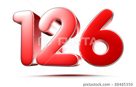 number 126. - Stock Illustration [88485350] - PIXTA