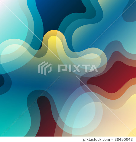 abstract transparent surface texture - Stock Illustration [88490048 ...
