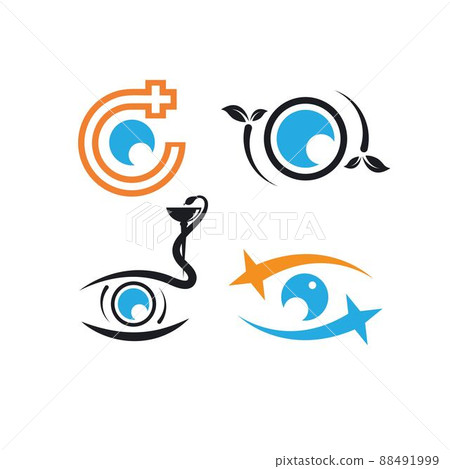 medical eye icon vector illustration design... - Stock Illustration ...
