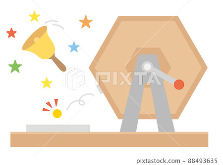 Garapon lottery machine - Stock Illustration [88493635] - PIXTA