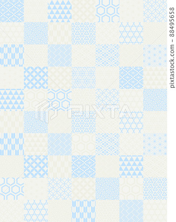 Modern Japanese pattern - Stock Illustration [88495658] - PIXTA