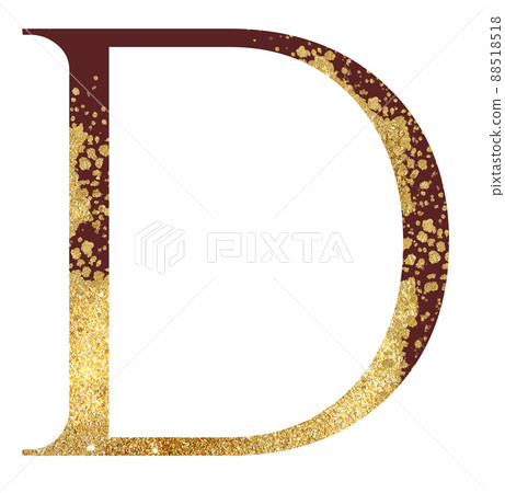 Capital Letter D Template