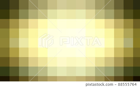Mosaic pattern golden color, bright center - Stock Illustration ...