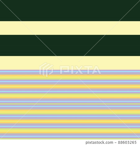 Double Striped seamless pattern design-插圖素材 [88603265] - PIXTA圖庫
