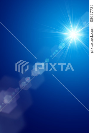 Midsummer sun - Stock Illustration [88627723] - PIXTA