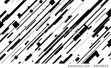 Diagonal abstract lines, glitch pattern - Stock Illustration [88656628 ...