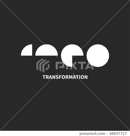 Transform icon, abstract transformation logo,... - Stock Illustration ...