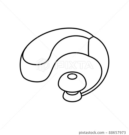 Hearing aid line drawing - Stock Illustration [88657973] - PIXTA