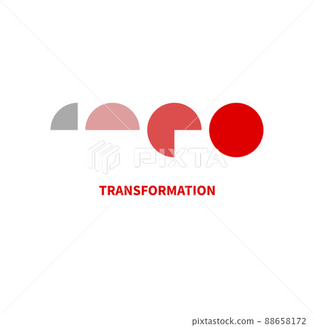 Transform icon, abstract transformation logo,... - Stock Illustration ...