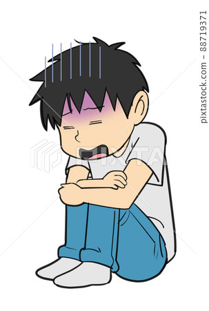 To feel down - Stock Illustration [88719371] - PIXTA