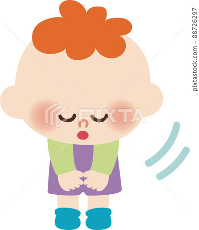 Illustration of a boy bowing - Stock Illustration [88726297] - PIXTA