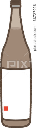 Cute sake illustration - Stock Illustration [88727928] - PIXTA