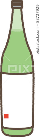 Cute sake illustration - Stock Illustration [88727929] - PIXTA