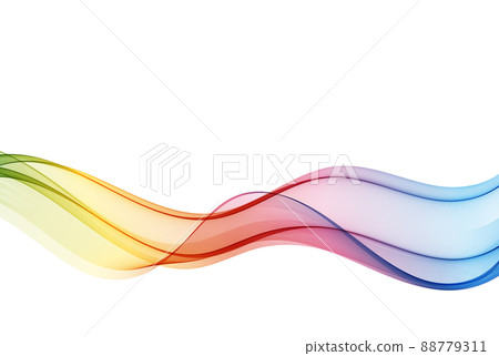 Transparent wave,smoky structure.Abstract... - Stock Illustration ...