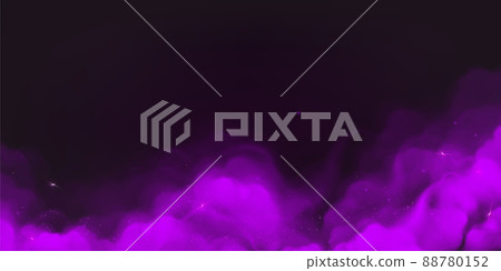 Purple powder, magic dust clouds texture - Stock Illustration [88780152 ...