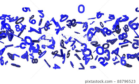 digit, number, numeral - Stock Illustration [88796523] - PIXTA