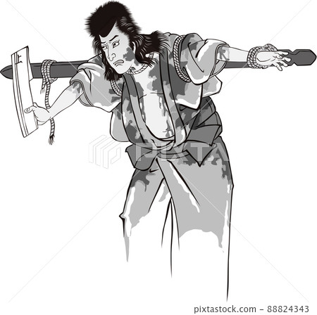 Ukiyo-e Ochimusha Part 1 - Stock Illustration [88824343] - PIXTA