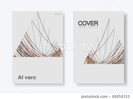 Vector triangle cover background. Abstract... - Stock Illustration ...