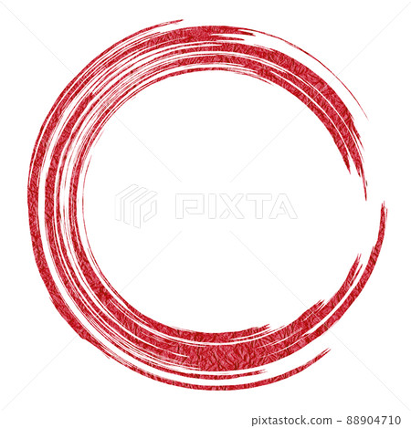 Brush circle Japanese paper texture - Stock Illustration [88904710] - PIXTA