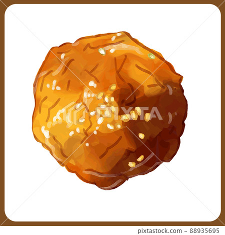 Single Meatball Clipart