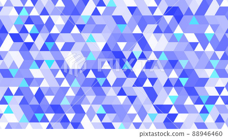 Triangle abstract blue vector background - Stock Illustration [88946460 ...