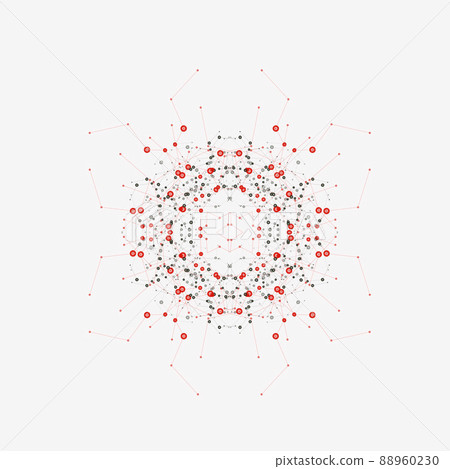 Abstract bright simple technology vector... - Stock Illustration ...