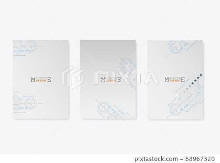 Abstract background with overlapping circles... - Stock Illustration [88967320] - PIXTA