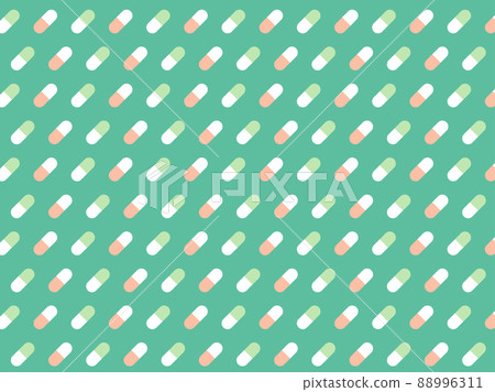 Capsule pattern wallpaper - Stock Illustration [88996311] - PIXTA