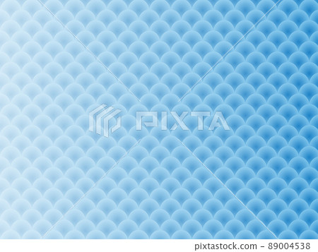Blue scale background material - Stock Illustration [89004538] - PIXTA