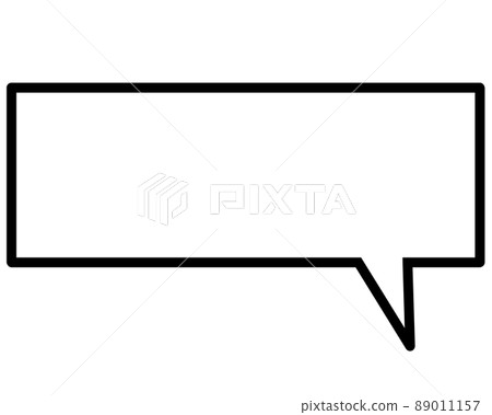 Illustration of a rectangular balloon - Stock Illustration [89011157 ...