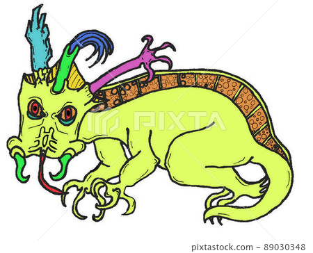 Raijū [Yokai] Raijū - Stock Illustration [89030348] - PIXTA