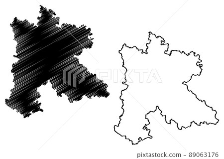 Amethi district (Uttar Pradesh State, Republic... - Stock Illustration ...