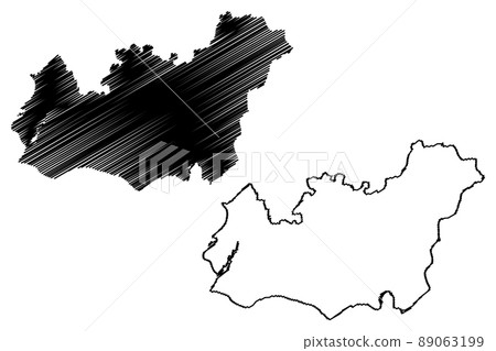 Anand district (Gujarat State, Republic of... - Stock Illustration ...