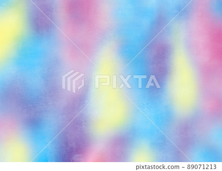 Rainbow color watercolor bleeding background - Stock Illustration ...