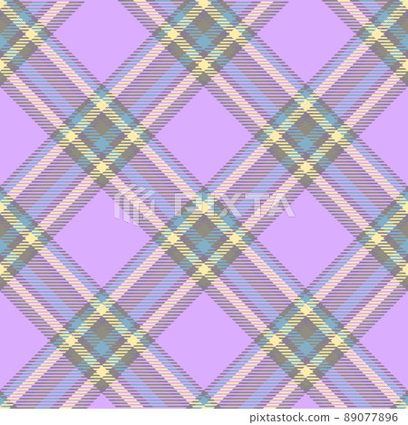 Plaid seamless vector pattern. - Stock Illustration [89077896] - PIXTA