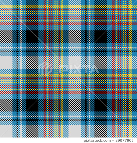 Plaid seamless vector pattern. - Stock Illustration [89077905] - PIXTA