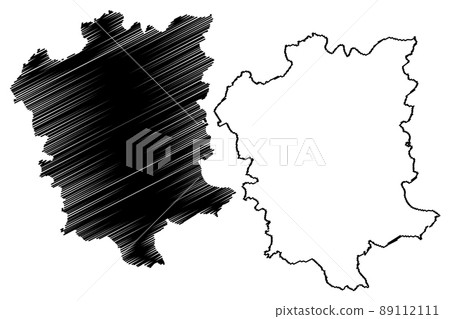 Barnala district (Punjab State, Republic of... - Stock Illustration ...